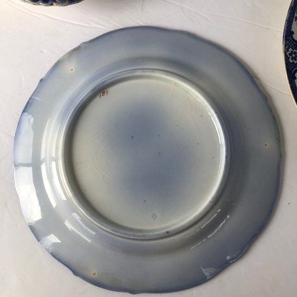 flow blue | Dining | Stunning Flow Blue Plates For Walls Flow Blue ...